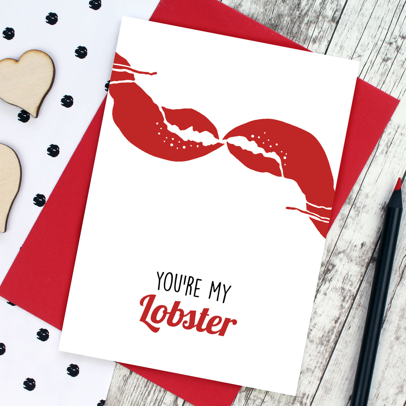 You're my Lobster Card – Cheerful Geek