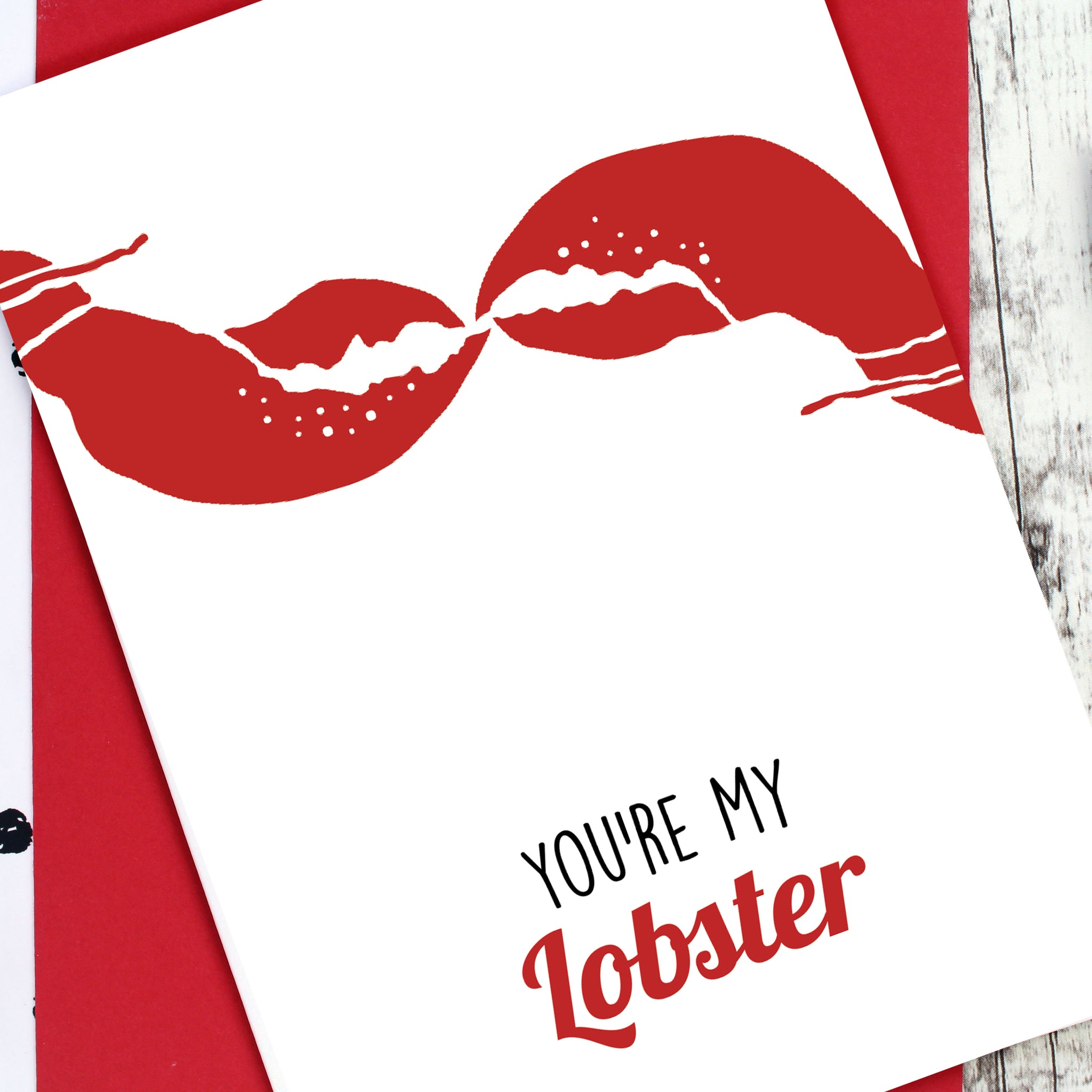 You're my Lobster Card – Cheerful Geek
